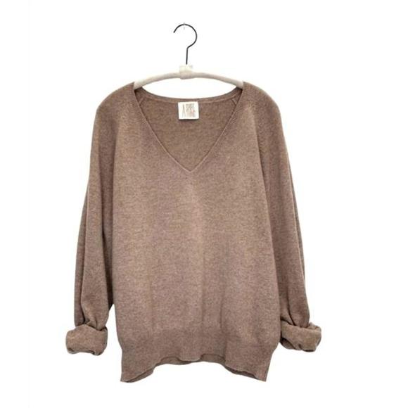 A Shirt Thing | Sweaters | New A Shirt Thing Girlfriend Cashmere ...